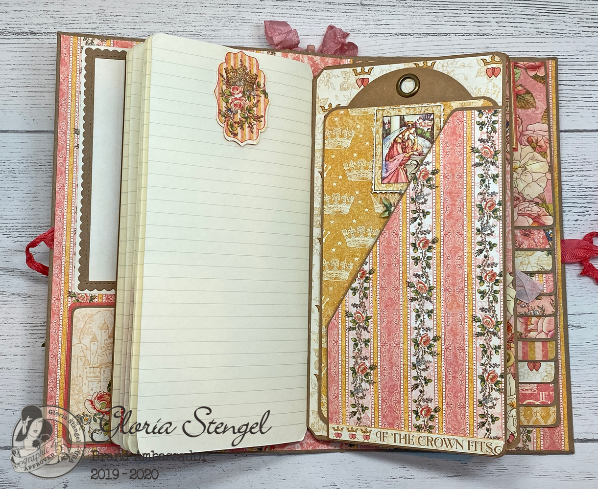 Scraps of Life: Pretty Princess Journal - Graphic 45