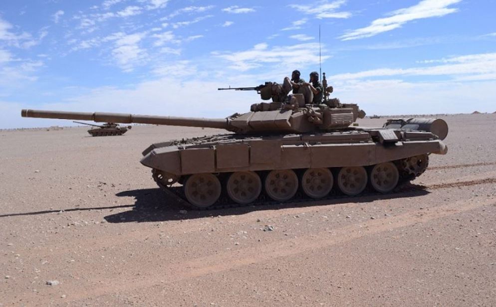 Military and Commercial Technology: Russian tanks arrived in Algeria: T ...