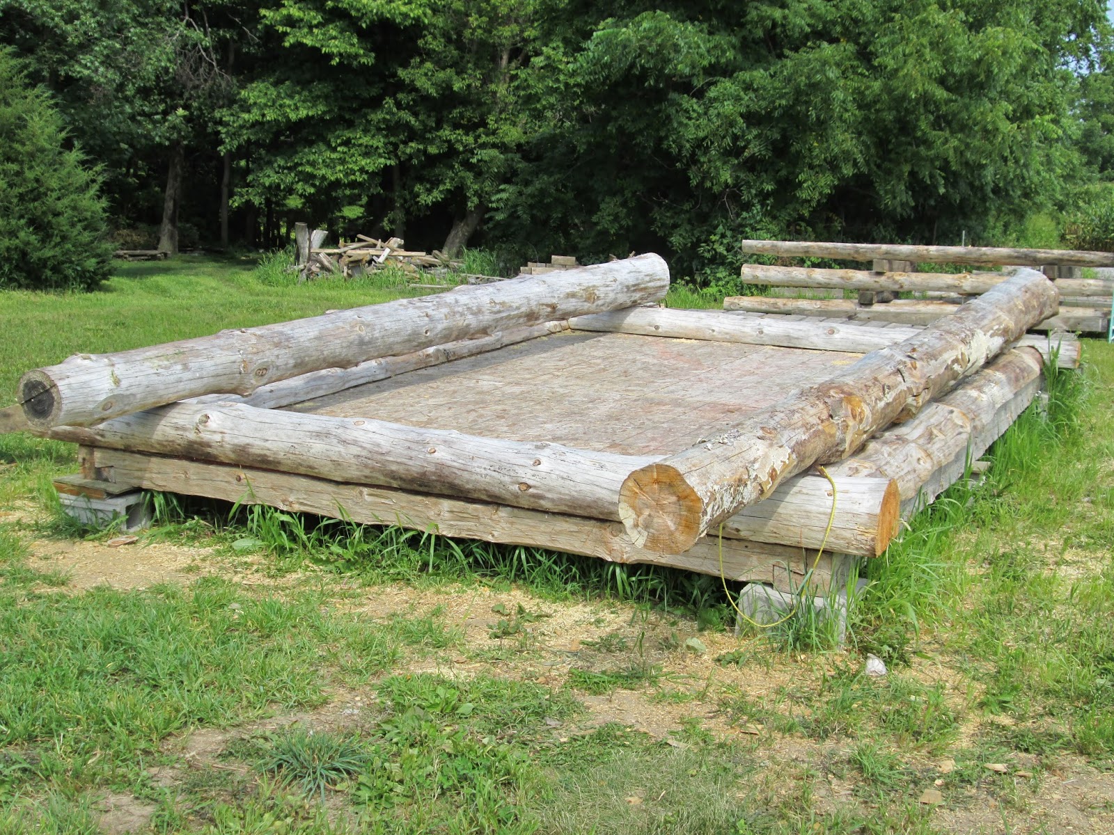 Bridges To The Future: Scribing and fitting the first logs