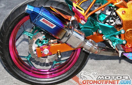 Modif Ninja 250 Ban Cacing | Wallpaper Modifikasi Motor