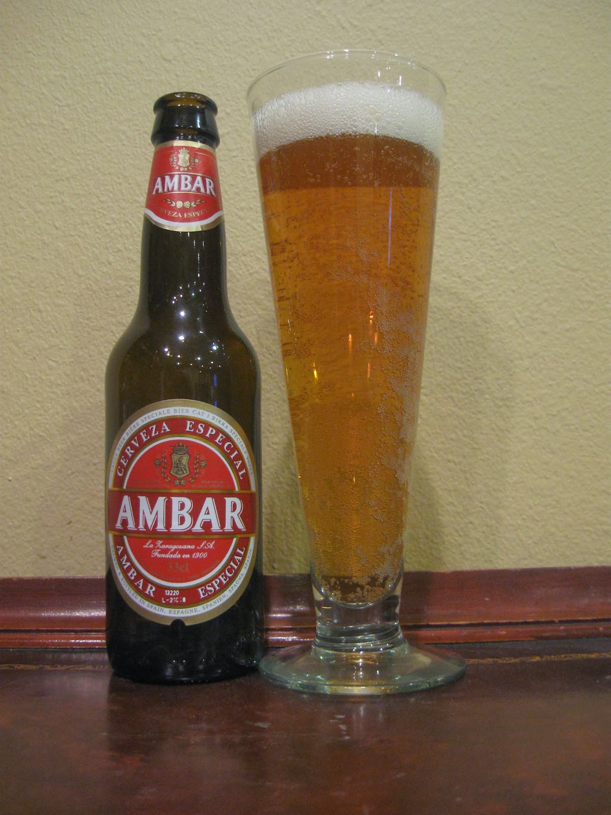 Doing Beer Justice: Ambar Cerveza Especial