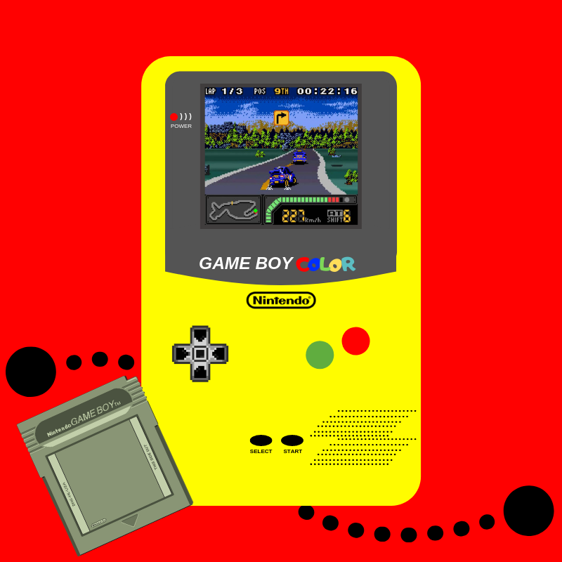 🕹️ Nintendo Game Boy Color - My First Attempt At Nintendo Fan Art 🕹️ # ...