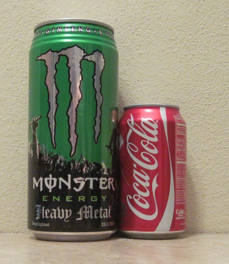 Soda Can Collection: A Real Monster