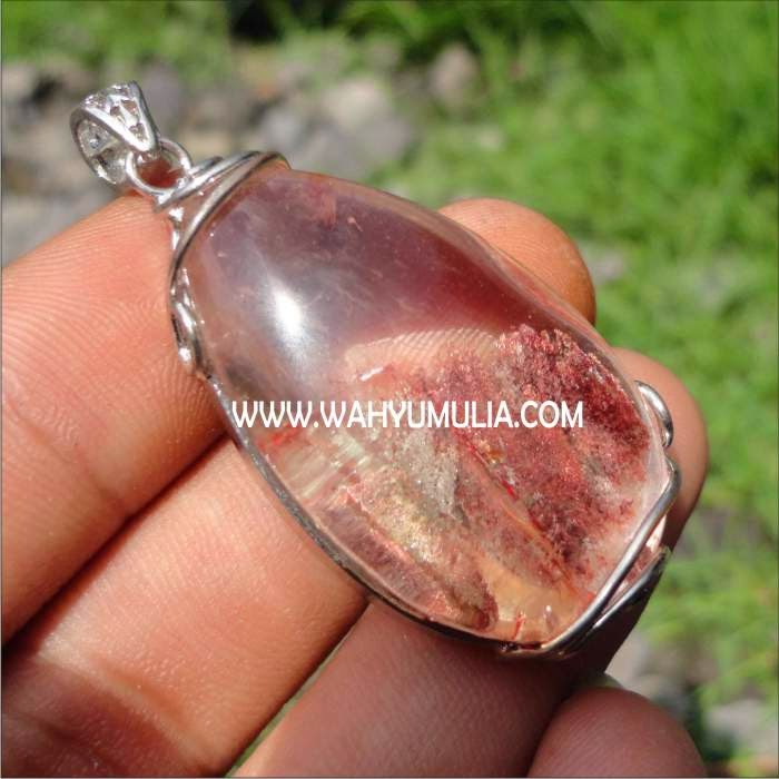 Batu Liontin Antik Phantom Quartz (Kode:168) , Toko Batu Permata , Jual ...