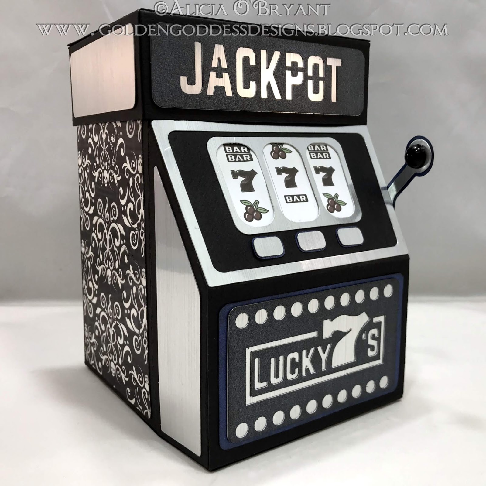 Golden Goddess Designs: Dreaming Tree's Lucky 7's Slot Machine Jackpot ...