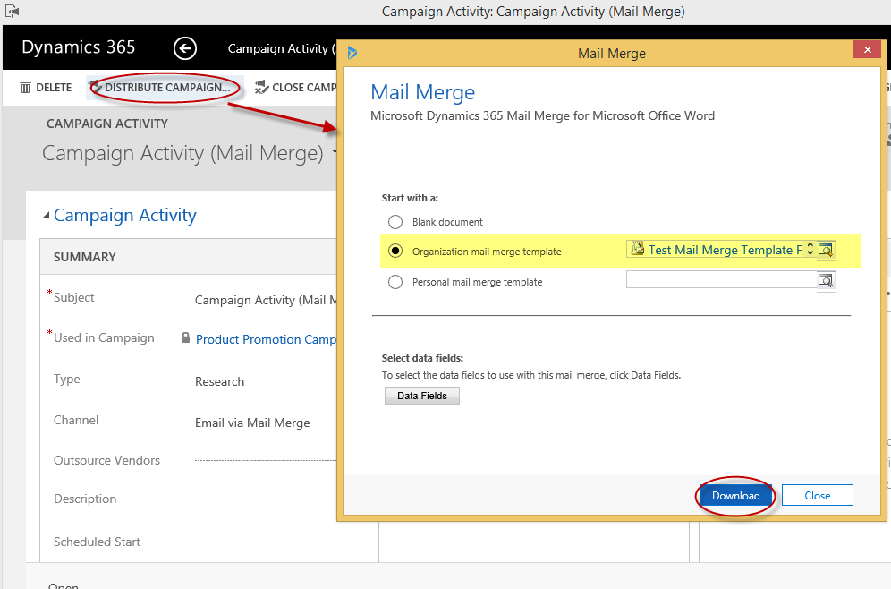 Mahsud's Dynamics CRM Blog: Distribute Campaign Activity via “Email via ...