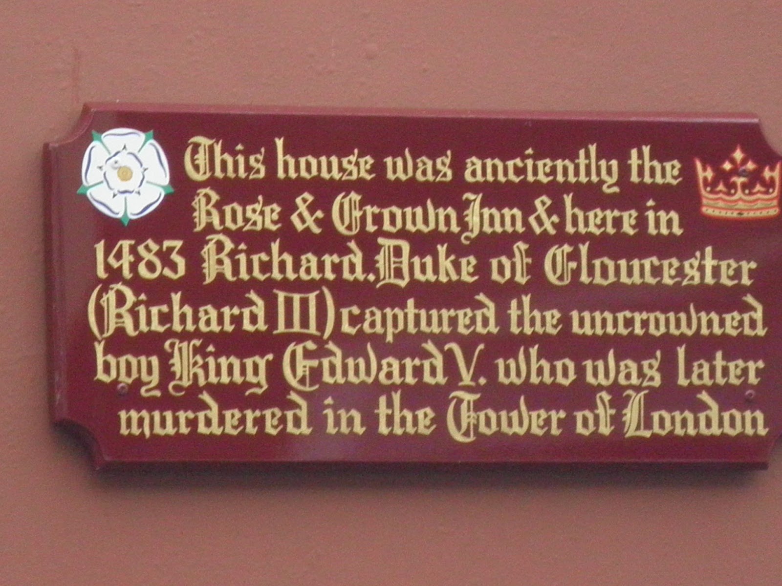 "Washminster" - from J David Morgan: Stony Stratford