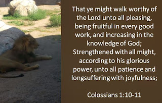 Digging a Well Ministries: WALK WORTHY