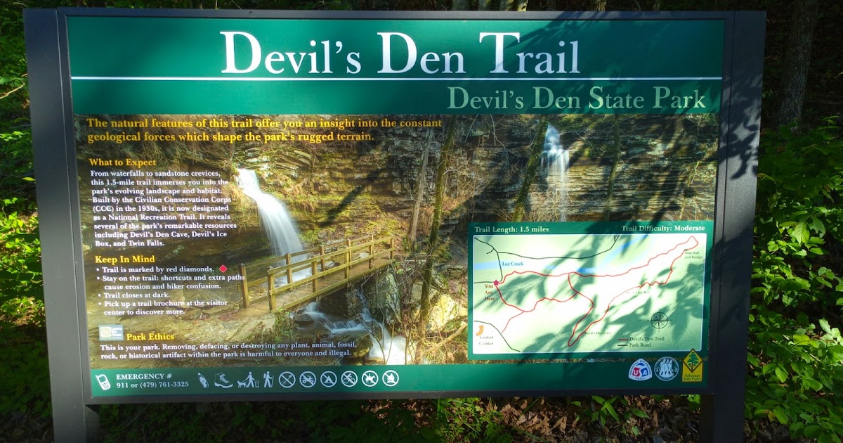 Arkansas Explorers blogger: DEVIL'S DEN SELF-GUIDED TRAIL