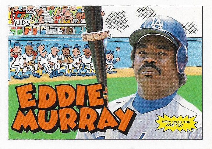 Comics on baseball cards