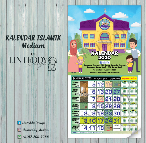 linTeddy Design: Kalendar Kuda (CLOSED NOW)