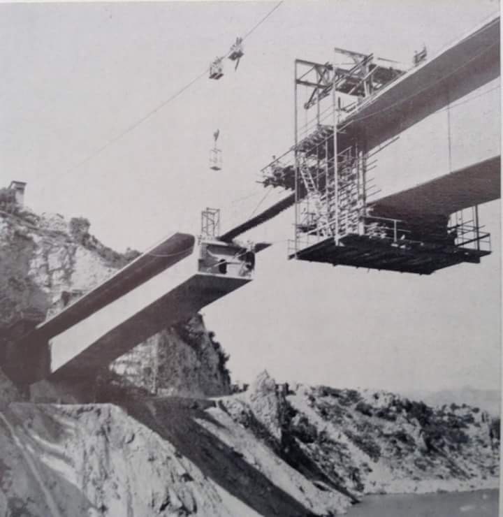 Σπάνιες φωτογραφίες από την κατασκευή της γέφυρας Τατάρνας - ΑΝΕΞΙΤΗΛΟ
