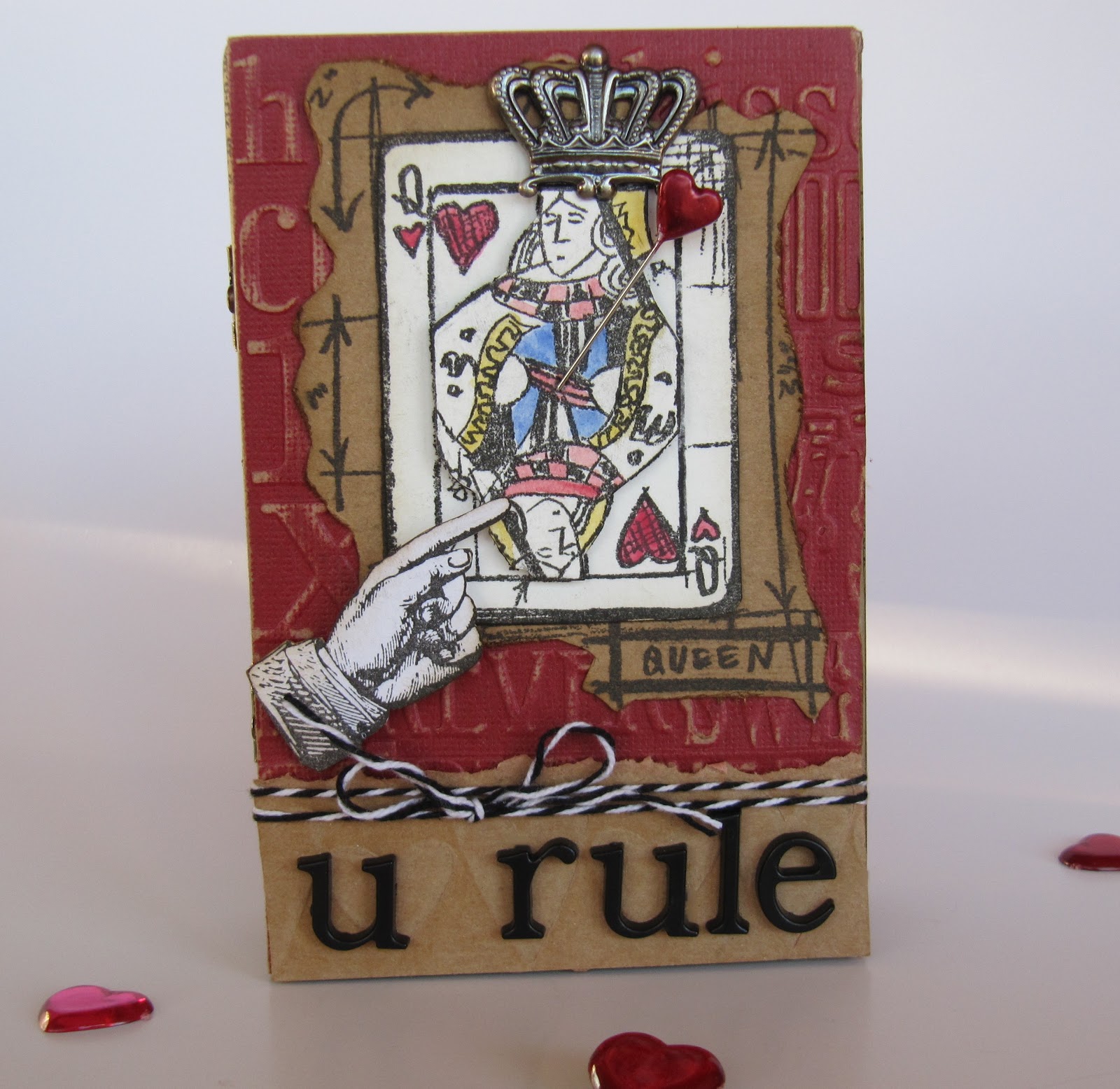 My "Crafty" Life on the Internet: Chunky February Tim Tag