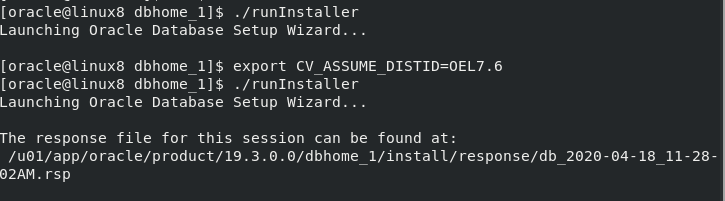Install Oracle Database 19c In Centos 8 ~ Dilli S Oracle