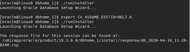 Install Oracle Database 19c In Centos 8 ~ Dilli S Oracle