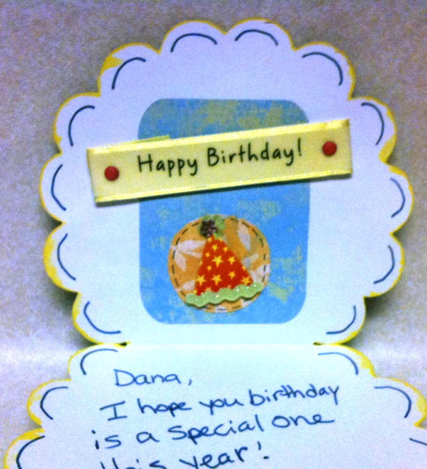 Christine's Creations: Co-Worker Birthday Card