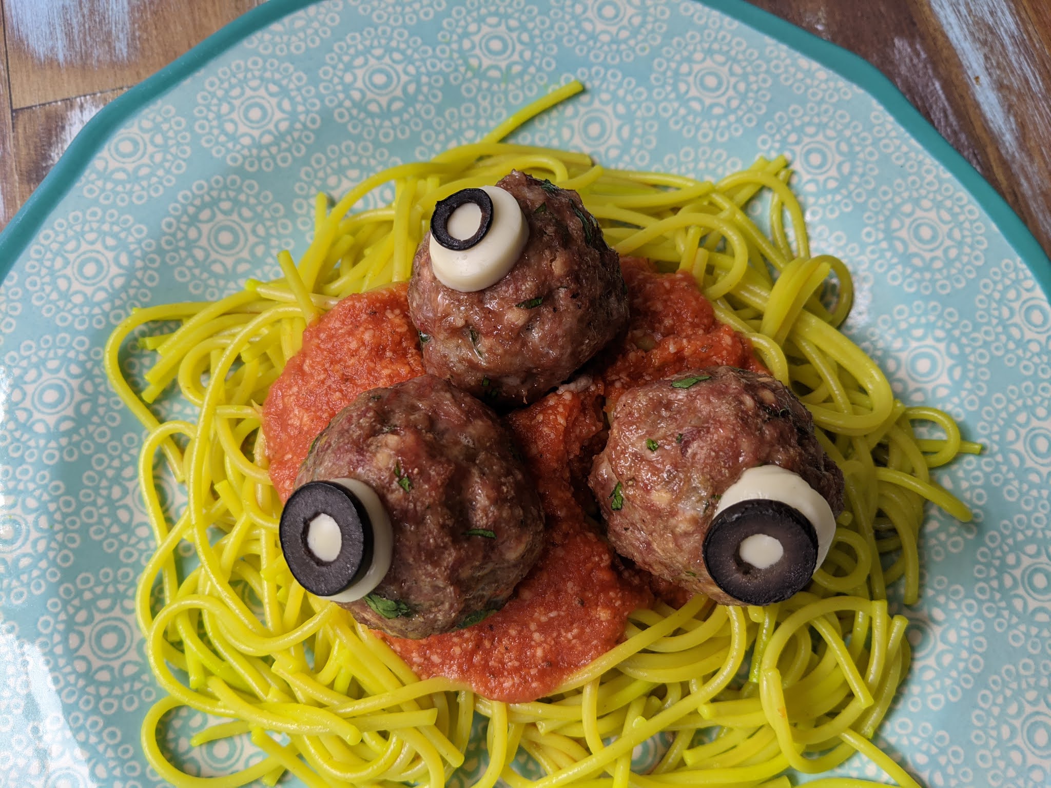 Eyeball Pasta for #OurFamilyTable