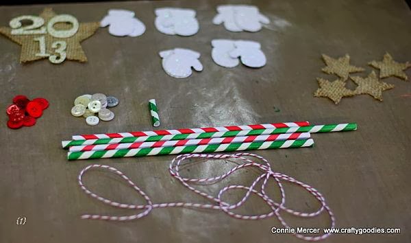 The Curtsey Boutique: Retro Christmas Garland with Connie Mercer