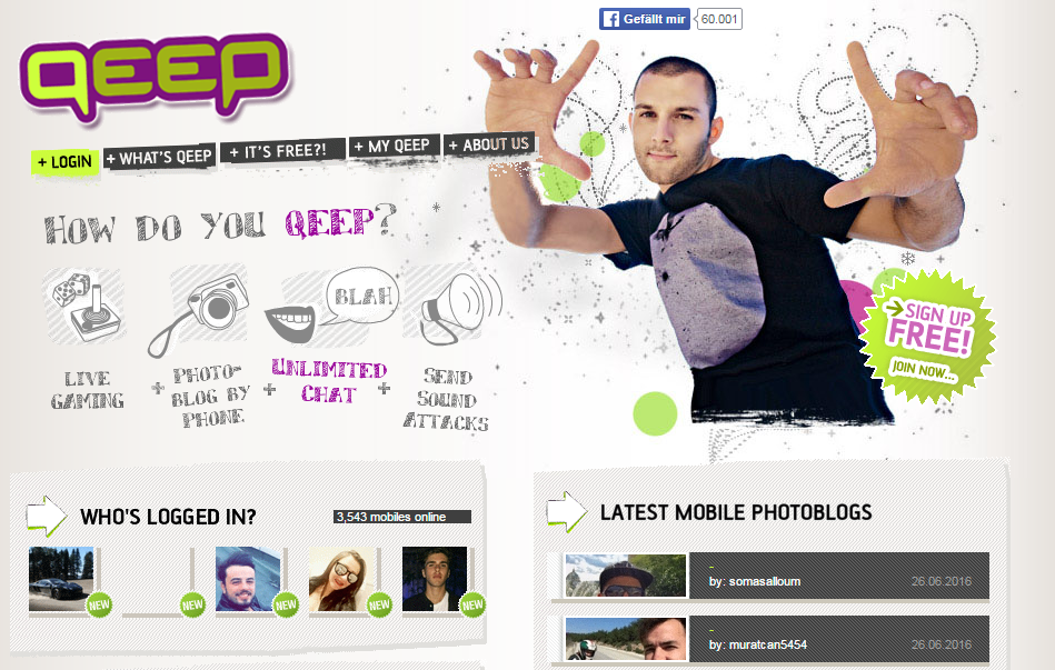 Download Qeep on Android Mobile and Computer (PC) - [Chatting App 2016]