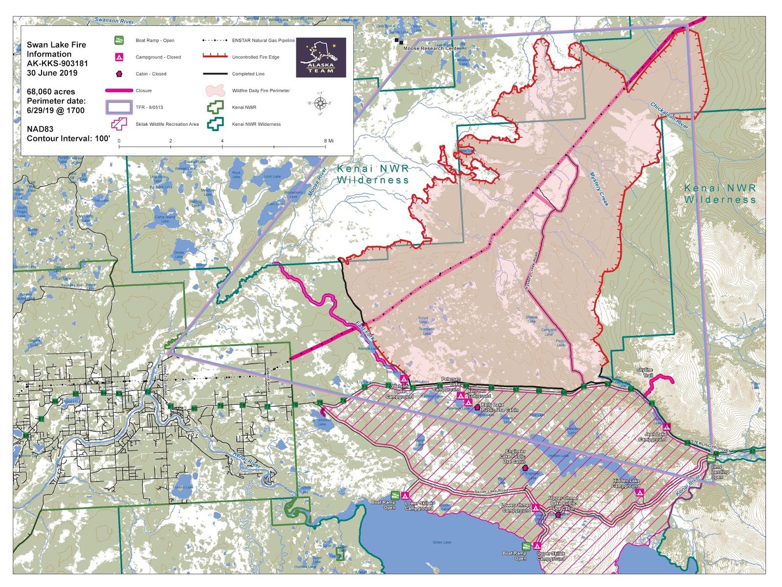 KPB Joint Information Center: 6/30/19 SWAN LAKE FIRE MORNING UPDATE