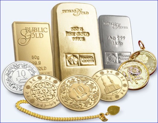 MUGHNI GOLD & WEALTH: Hari Raya Gold Bar 1gram