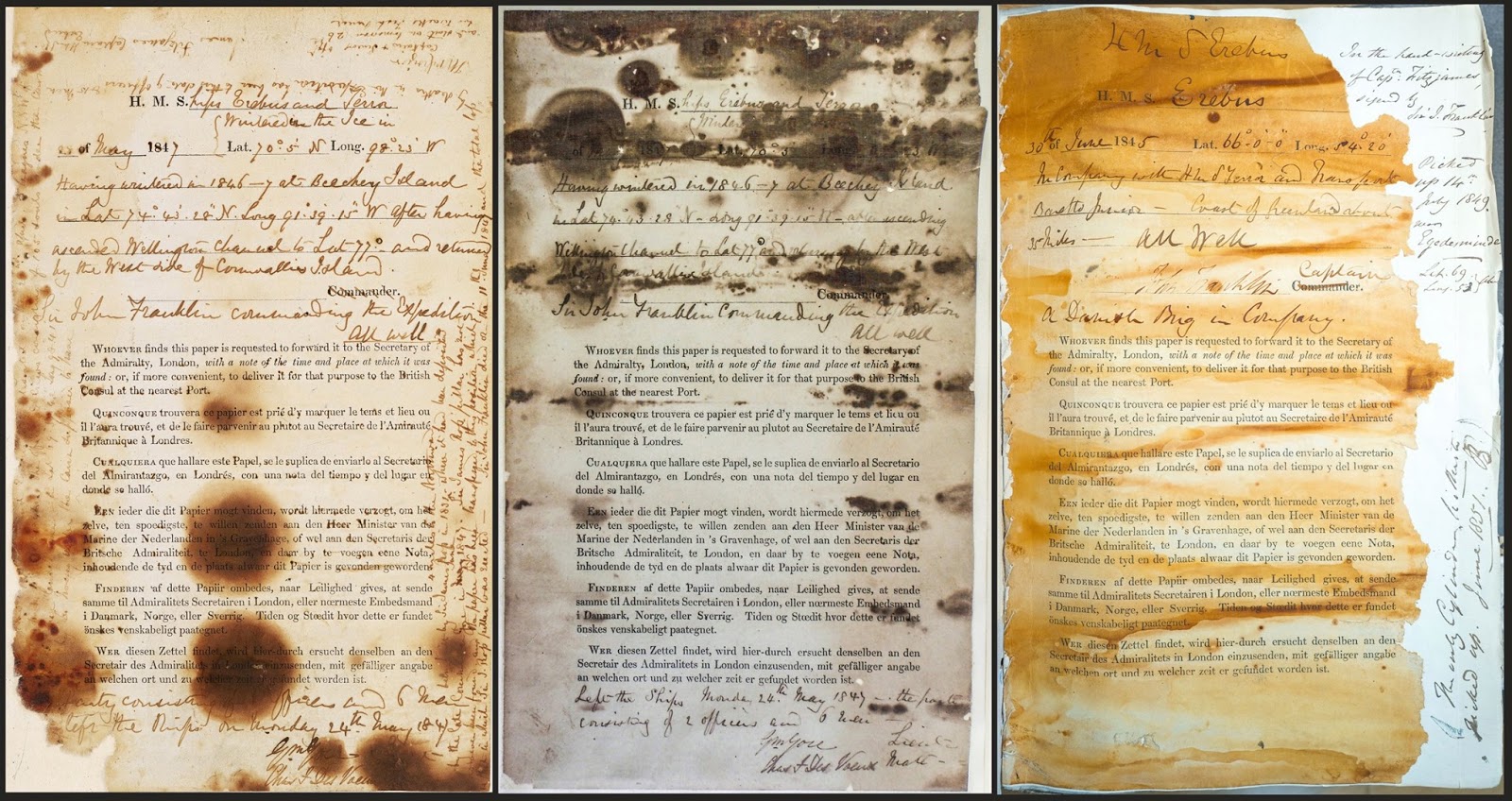 VISIONS OF THE NORTH: The Three Franklin Records