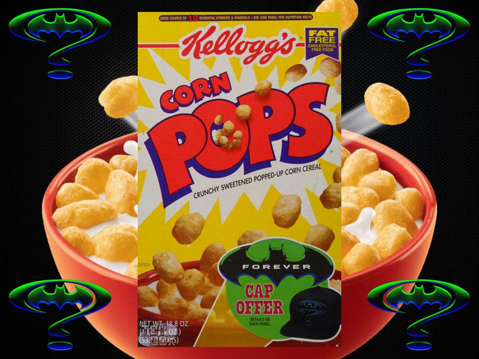 The Toy Box: Batman Forever Corn Pops (Kellogg's)
