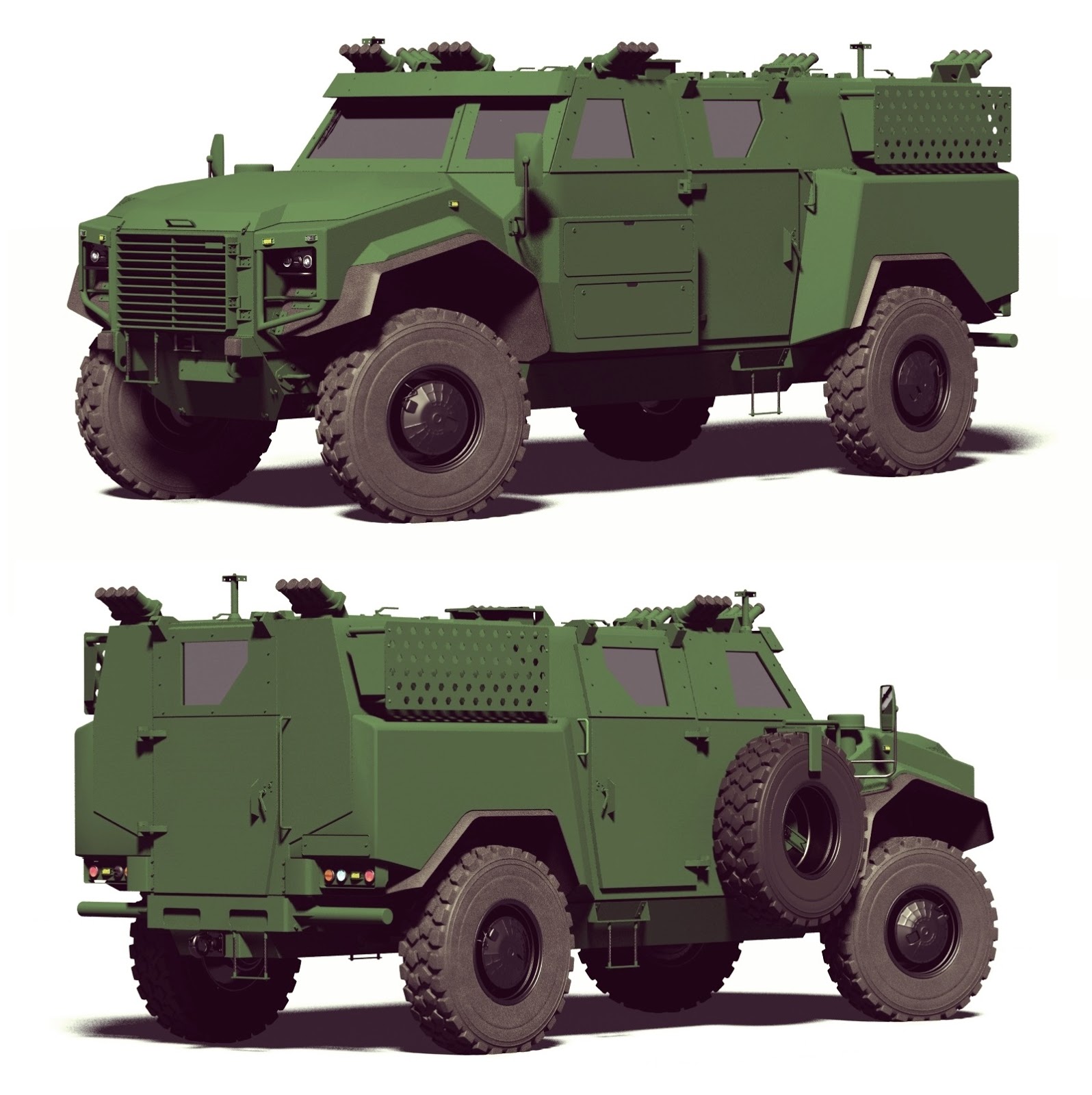 MRAP Vehicle Concept