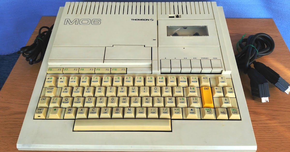 Retro Ordenadores Orty: Ordenador Thomson MO6 (modelo CU 66 AZER ...