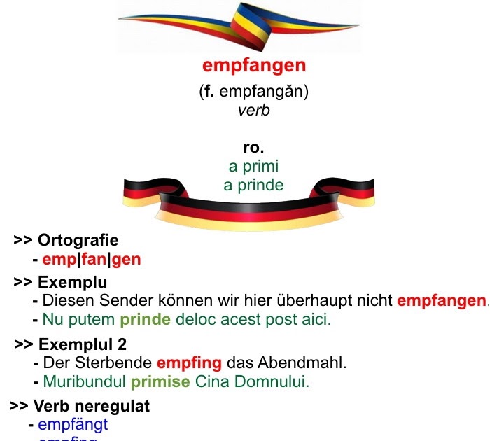 Deutsch für alle: empfangen