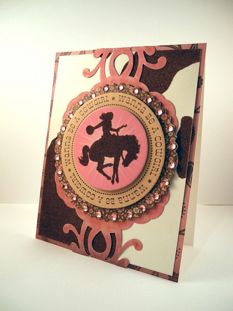 Samantha Walker's Imaginary World: Wanna Be a Cowgirl Card by Jennifer ...