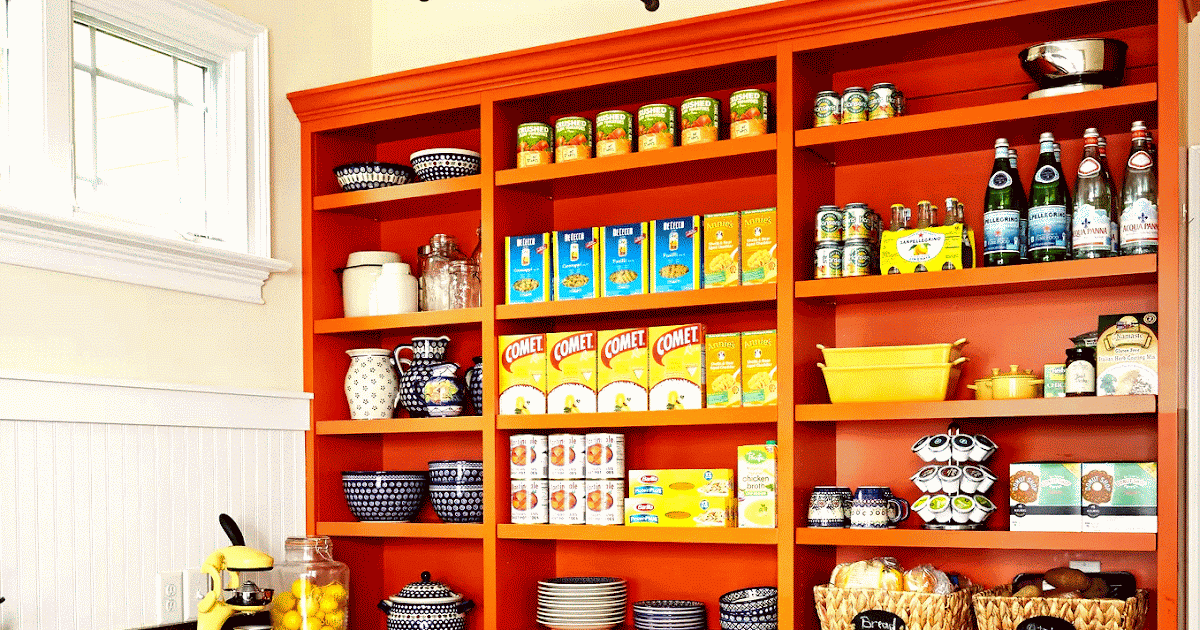 An organized pantry: the key to setting up your garden kitchen - cookrecipy