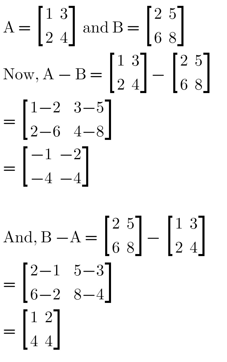 Matrix - Operations on Matrices and their Properties - Unit 3 | Class 09