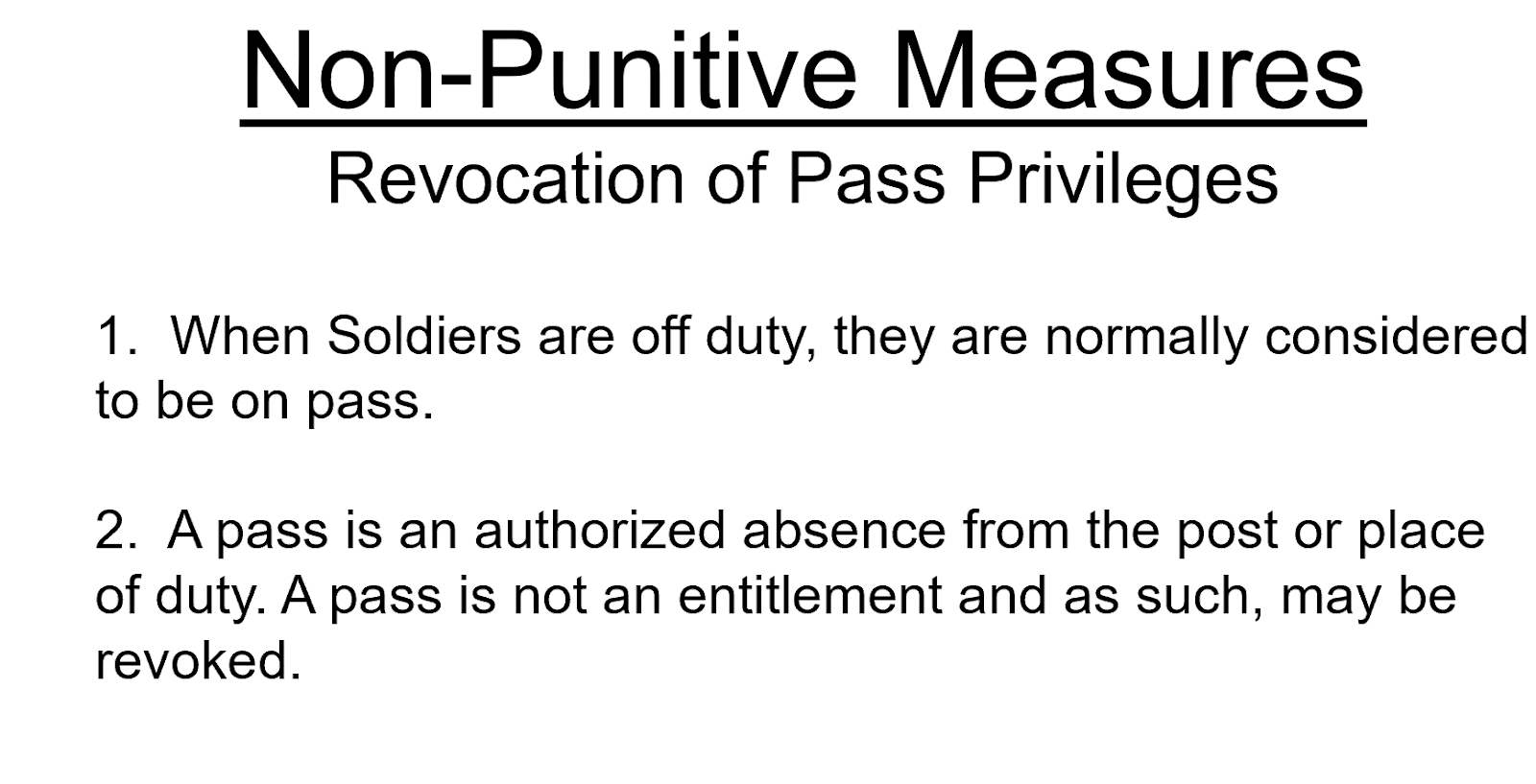 Basic Military Justice For Military Leaders (UCMJ): UCMJ