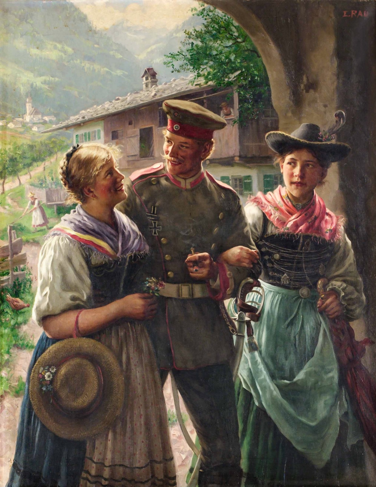 Emil Rau | Pittore di genere | Tutt'Art@ | Masterpieces