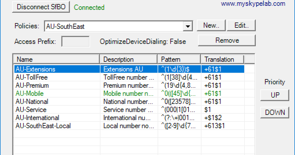 Teams Tenant Dial Plan Tool | My Teams Lab