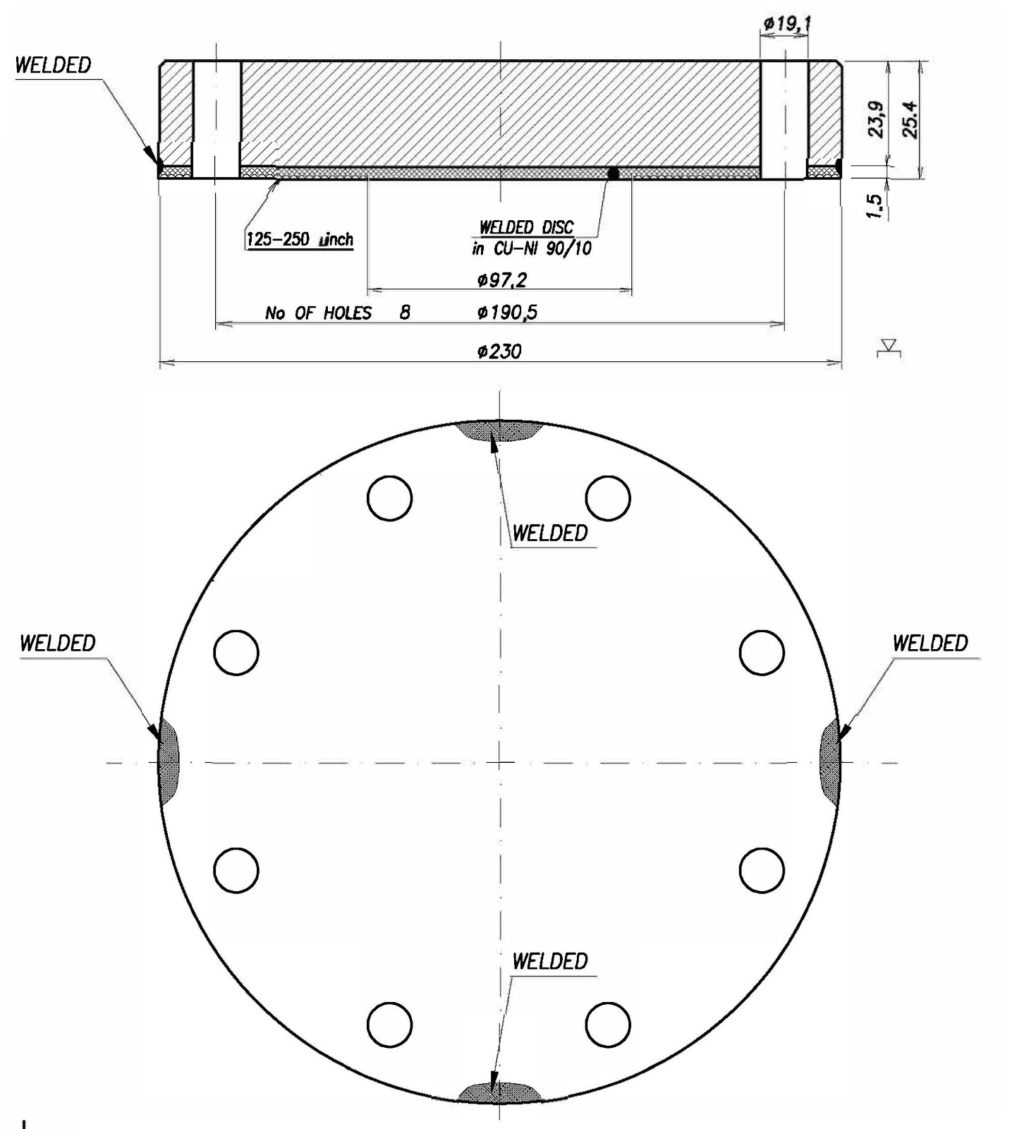 Materials & Welding: [MW:30833] cladding