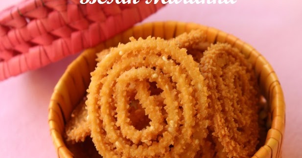 Besan Flour / Kadalai Maavu Murukku ~ Kurinji Kathambam