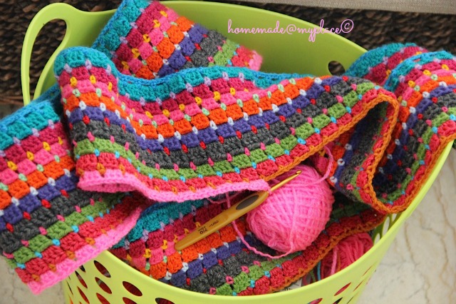 My first big crochet project