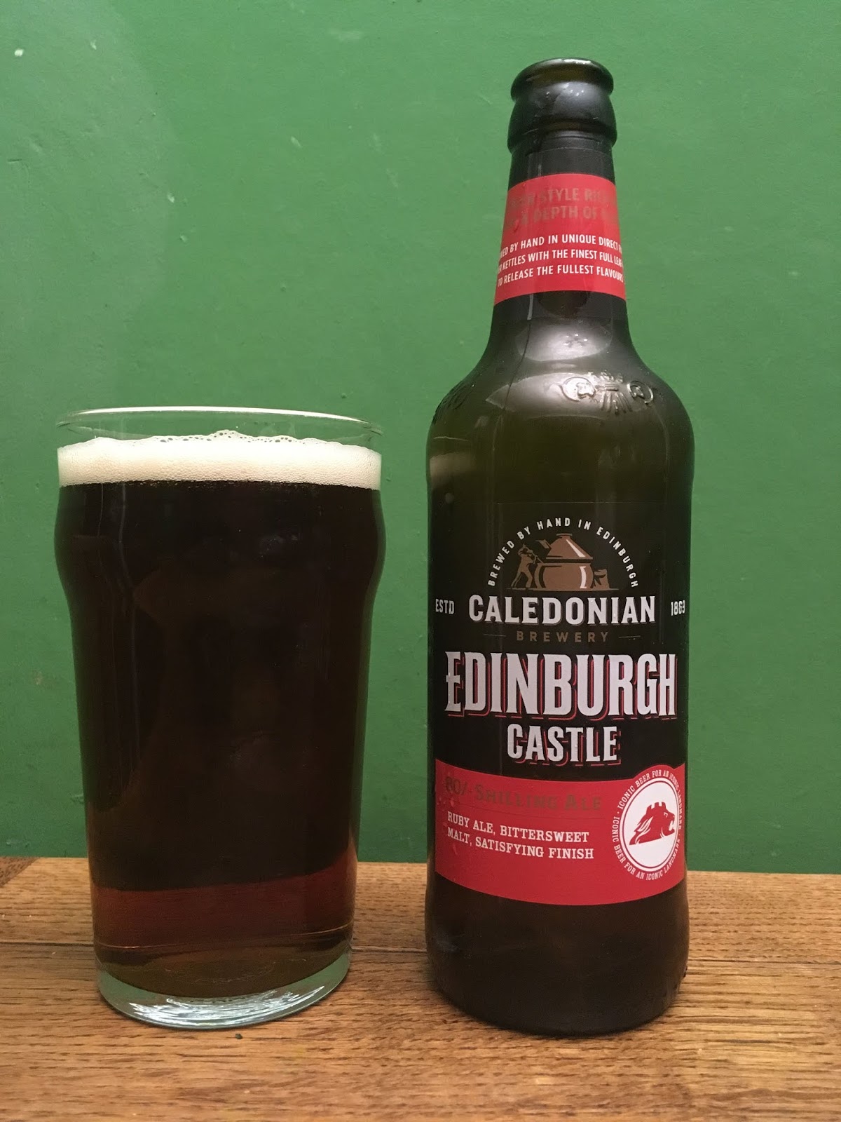 Bier+Randzaken = Caledonian Deuchars IPA - Schotland