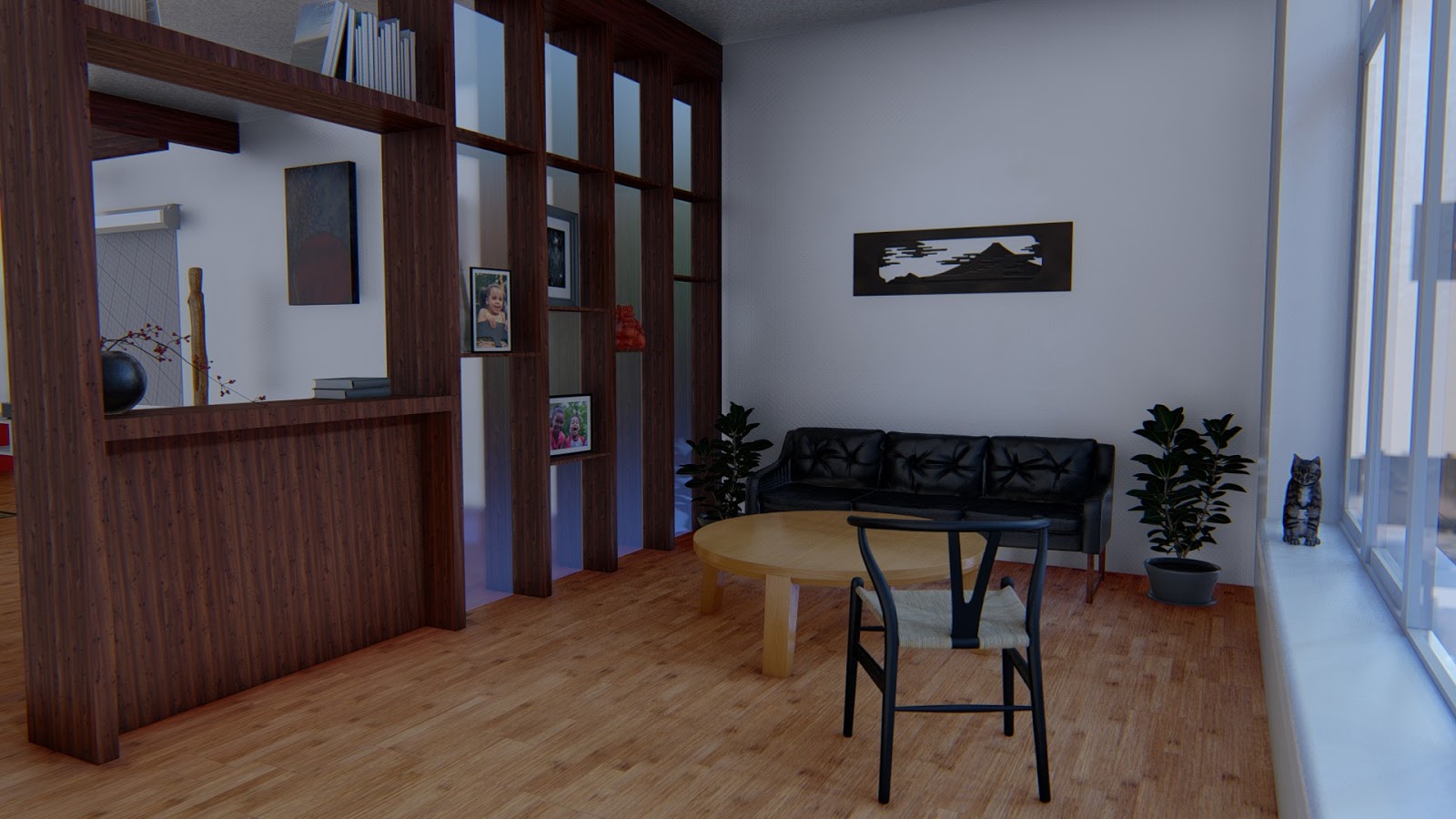 Living Room Interioir design 12x6 m | Life блог