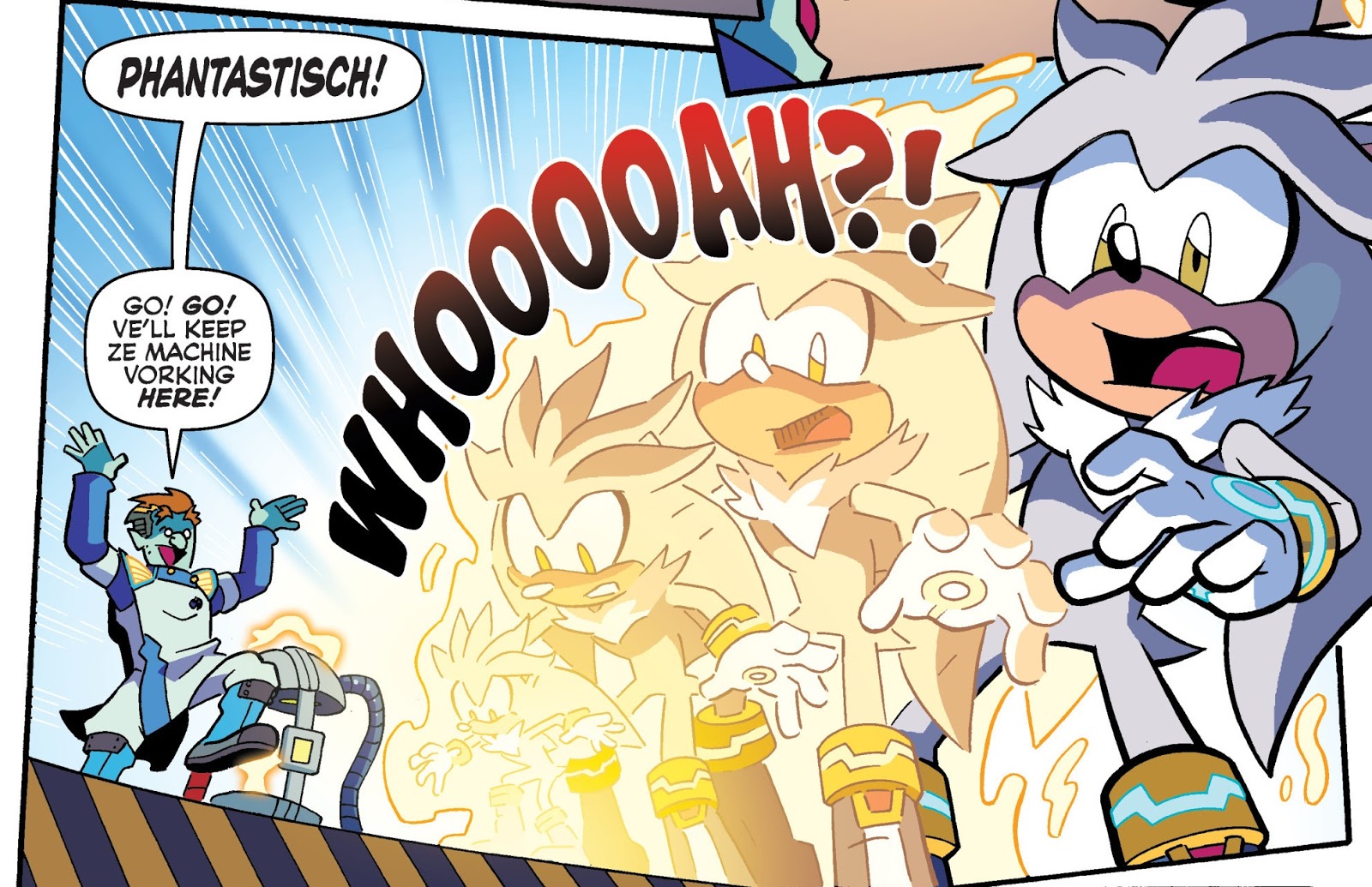 Hedgehogs Can't Swim: Sonic Universe: Issue 82