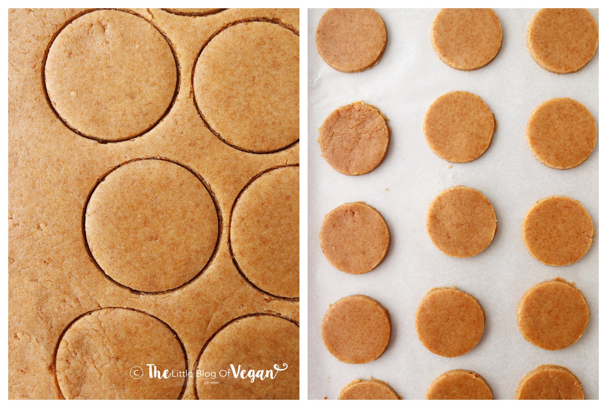 Biscoff Flødeboller [Tea cakes] - The Little Blog Of Vegan
