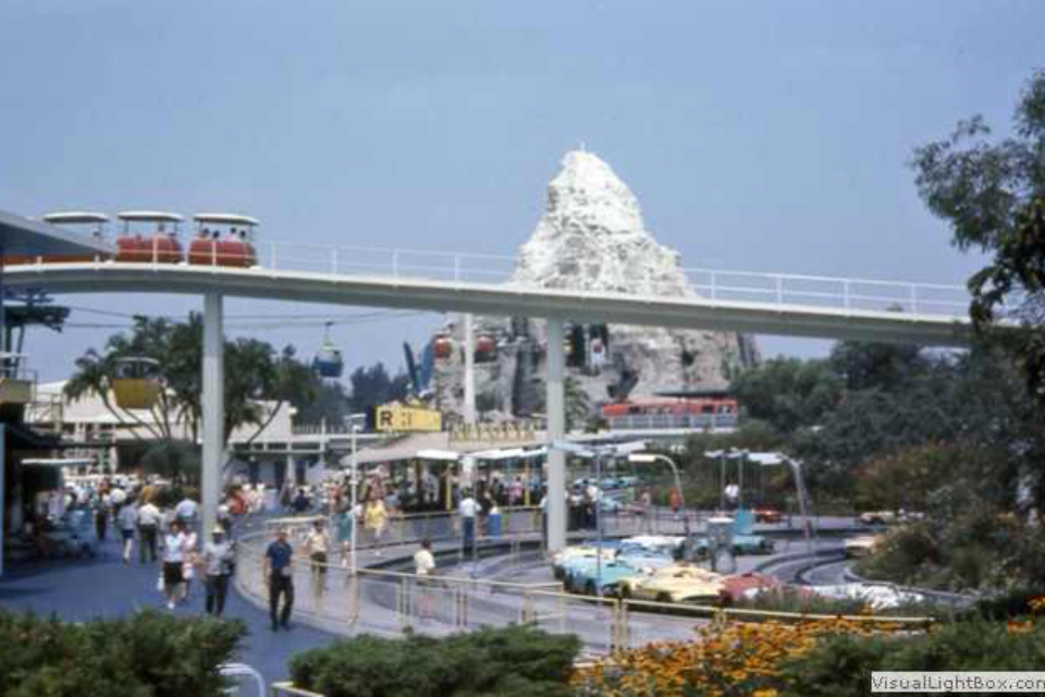Holiday Disneyland: THROWBACK THURSDAY: PeopleMover and Rocket Rods