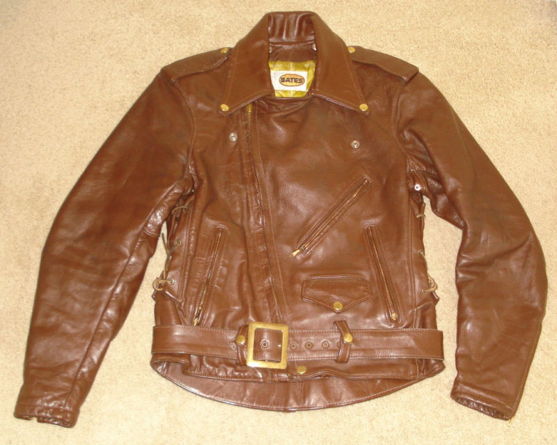 Nostalgia on Wheels: SOLD - 1970's Bates Brando Type Leather Motorcycle ...