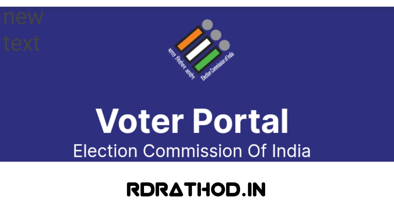 Download E-Voter id Card Online @ voterportal.eci.gov.in