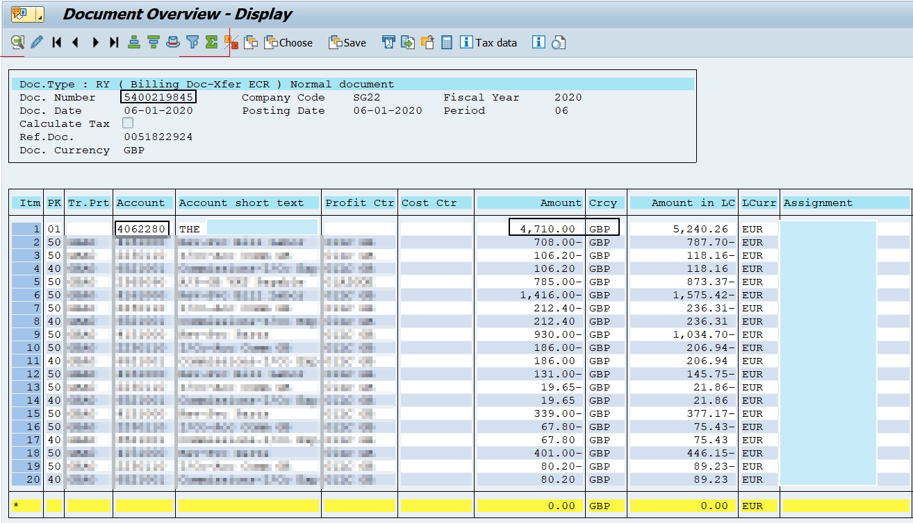SAP ABAP Central: Credit Exposure Update Process at FSCM by Web Methods