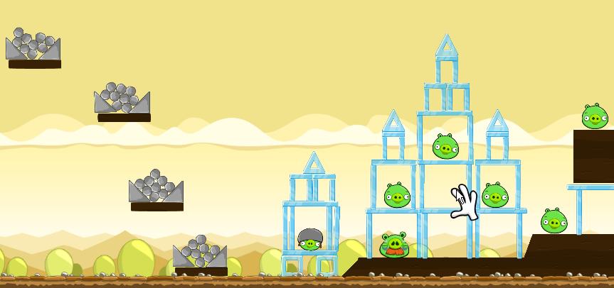 Angry Birds Level 5-16: Stuck Again