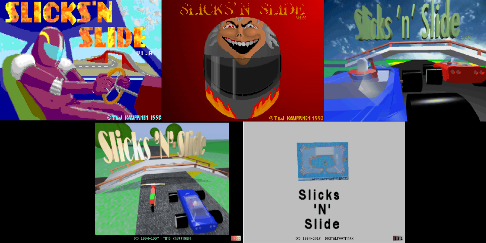 FRGCB - Finnish Retro Game Comparison Blog: FRGR #11: Slicks 'n' Slide ...