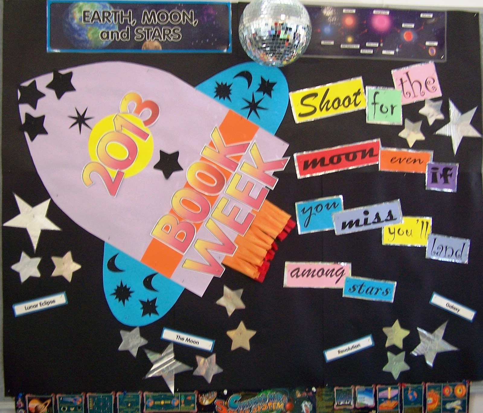 Library Displays: Read Across the Universe (Book Week 2013 - Australia)